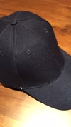 Choice Adjustable Navy Chef Cap
