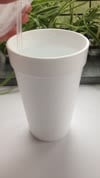Dart 32TJ32 32 oz. Customizable White Foam Cup - 500/Case